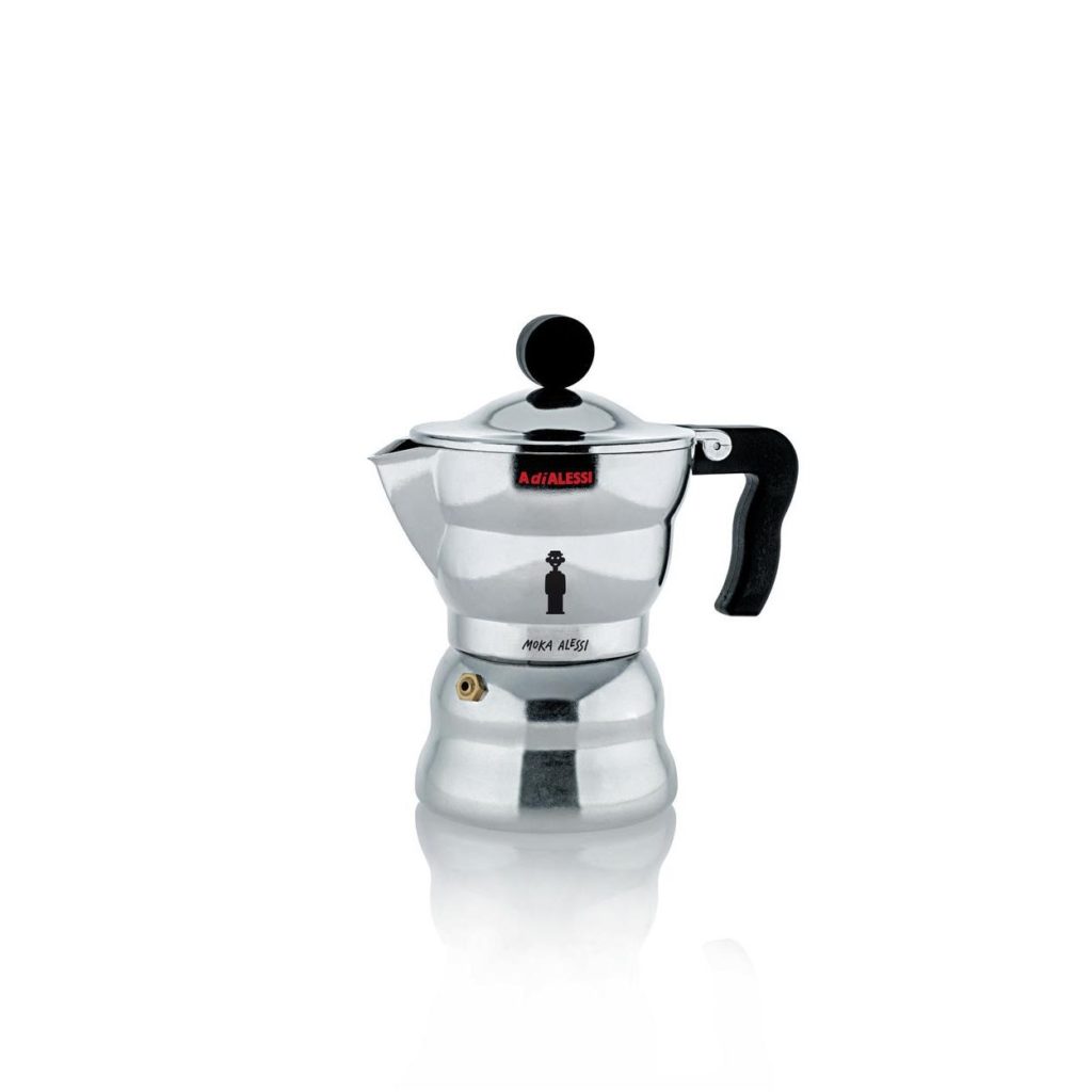 90002/6 LA CONICA CAFETERA 6 T. A/INOX 18/10 D. ALDO ROSSI | ALESSI ...