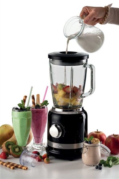 585/02 BATIDORA DE VASO MODERNA NEGRA | ARIETE - Riverint