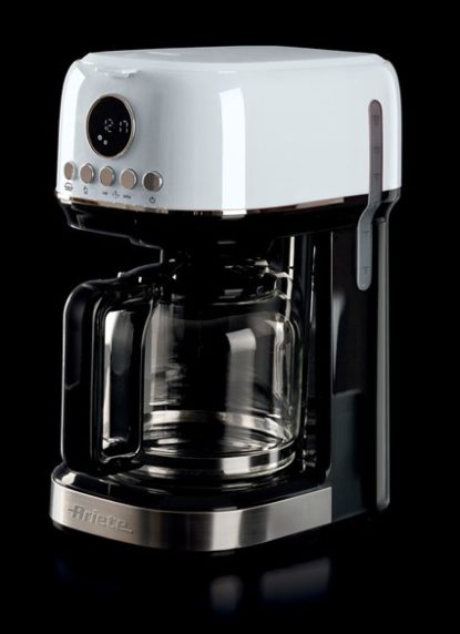 1396/01 CAFETERA DE GOTEO MODERNA BLANCA | ARIETE - Riverint